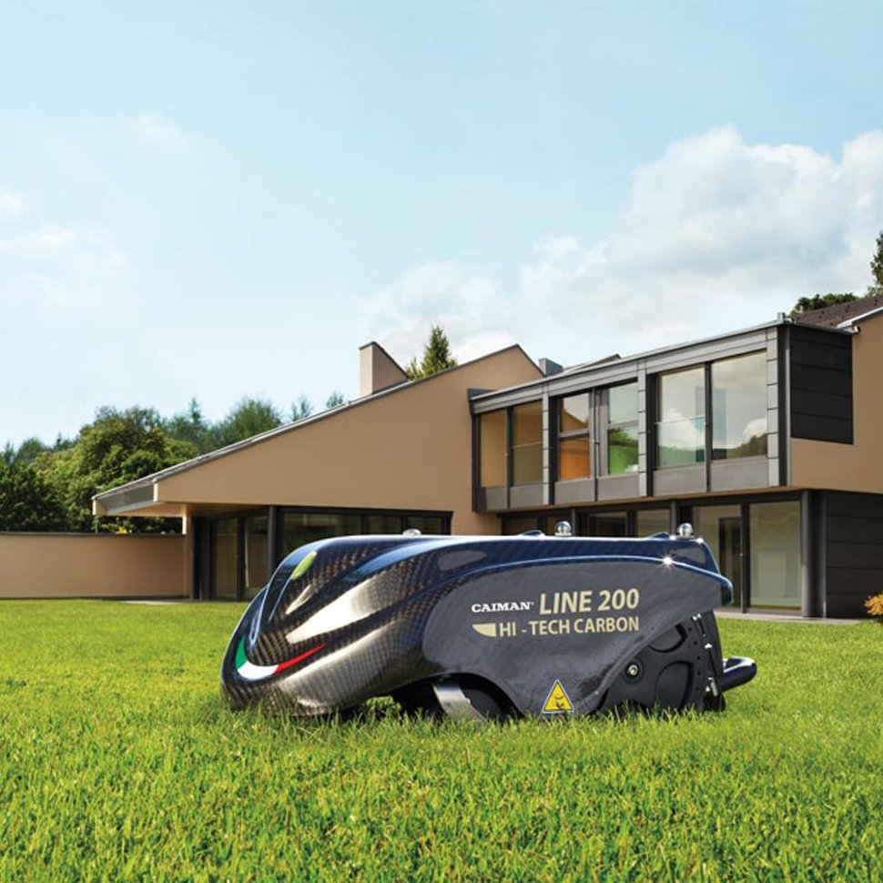 Газонокосилка-робот Caiman AMBROGIO L200 CARBON — купить в Москве по цене 299 990 руб.